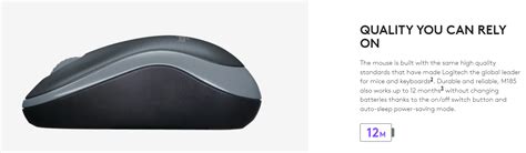 Logitech M Plug And Play Wireless Mouse Otc Lk