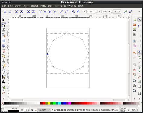 Working With Bezier Curves And Nodes In Inkscape Ghacks Tech News