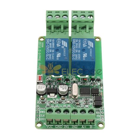 2 Way Relay Module Output 2 Channel Switch Input TTL RS485 Interface