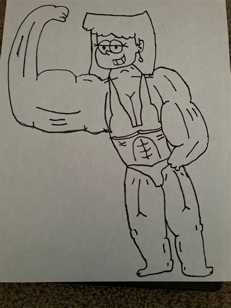 Inktober 2022 10 Muscle Lori Loud By Simpsonsfanatic33 On Deviantart