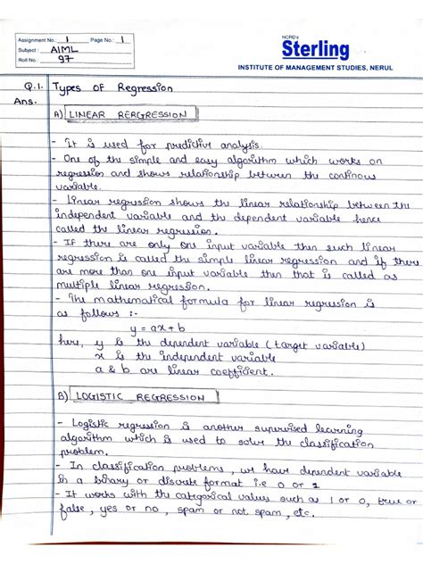 Aiml Assignment 1 Pdf