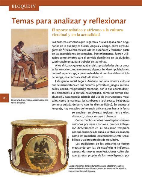 Historia Cuarto Grado 2017 2018 Página 144 De 202 Libros De Texto