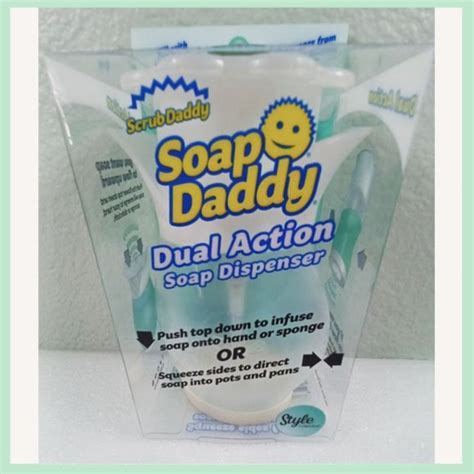 Scrub Daddy Kitchen Scrub Daddy Soap Dispenser Soap Daddy Dual Action Dispenser Poshmark