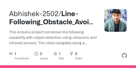 GitHub Abhishek 2502 Line Following Obstacle Avoidance Robot This