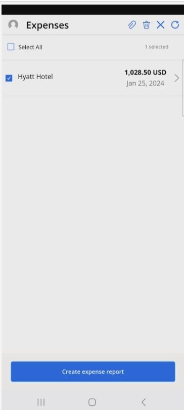 Onebyte How To Log Expense Reports In The Dynamics 365 Expense Management Mobile App Onactuate