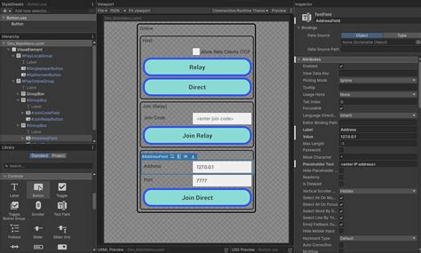 Design Your Gui With Ui Builder Unity Essentials Learn Content Unity Discussions