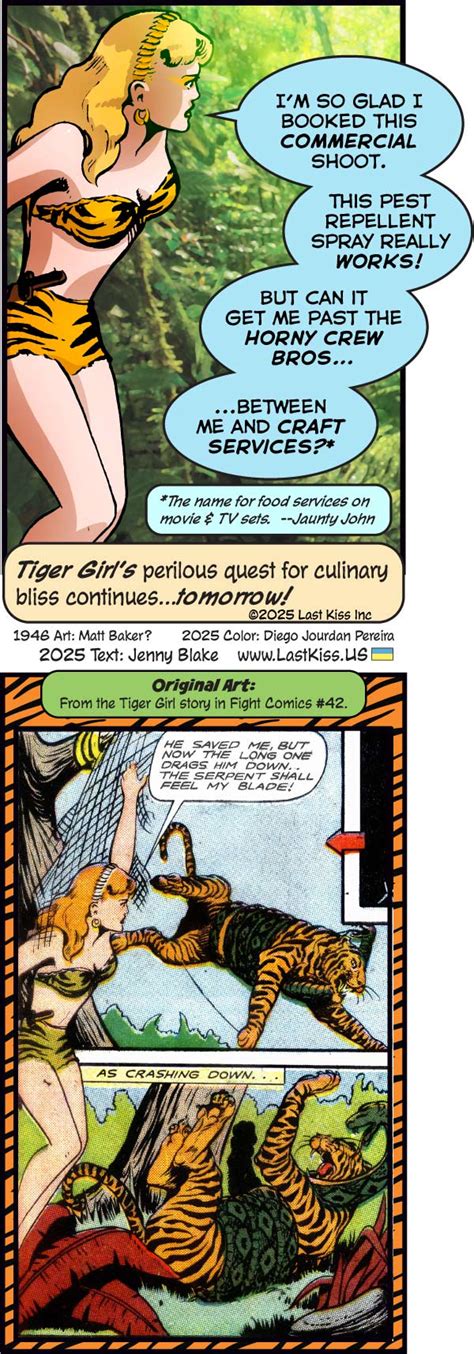 Tiger Girl Part 1 Of 3 Last Kiss