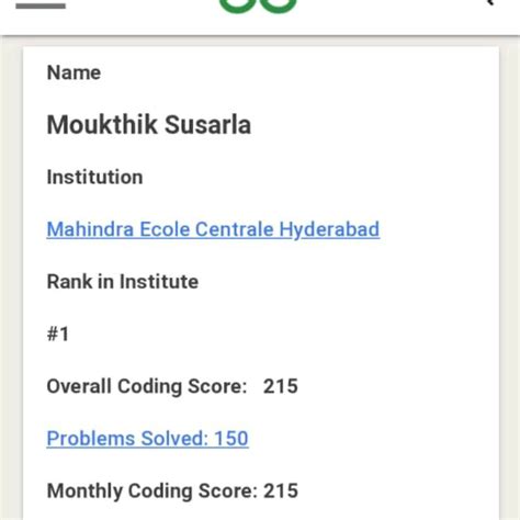 Moukthik Susarla On Linkedin Dsaone Leetcode Geeksforgeeks Dsa