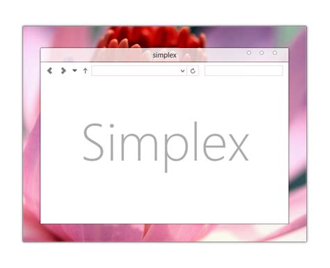 aero glass and blur windows 8 theme simplex