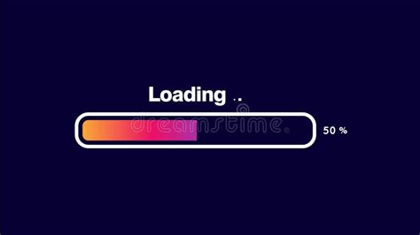 Futuristic Progress Loading Bar Stock Footage Video Of Modern Internet 229390828