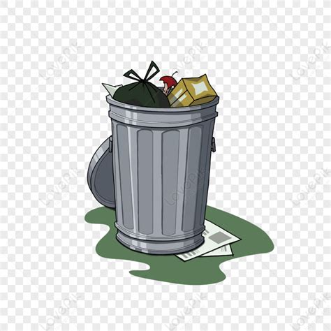 쓰레기통 일러스트 클립 아트길거리거리거리 시설 Png 일러스트 무료 다운로드 Lovepik