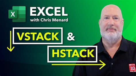 Easily Combine Ranges With Vstack And Hstack In Excel Chris Menard