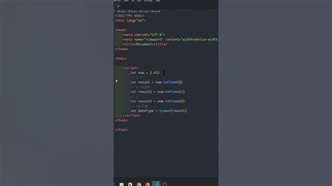 Javascript Number Tofixed Method Membulatkan Nilai Desimal Youtube