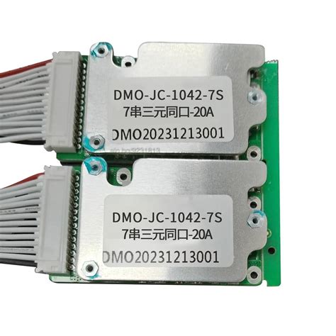 Bms БМС 7s 24v 20a за 18650 литиево йонна батерия Батерии зарядни устройства Ups Соф