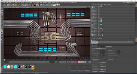 5g Chip Cpu Processor Technology Chip Energy Cube Data Current Data