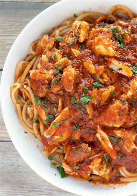 Best Spaghetti And Crabs Recipe
