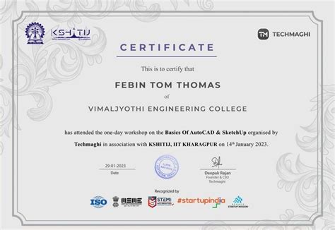 Febin Tom Thomas On Linkedin Im Thrilled To Share That Ive Completed An Intensive 5 Day