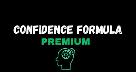 Confidence Formula Premium