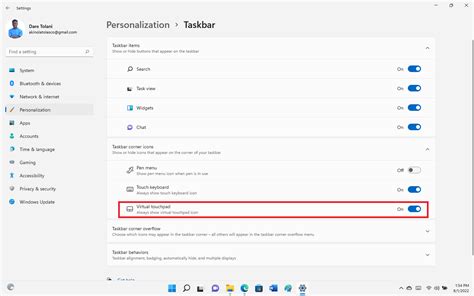 How To Enable Or Disable Virtual TouchPad In Windows Developing Daily