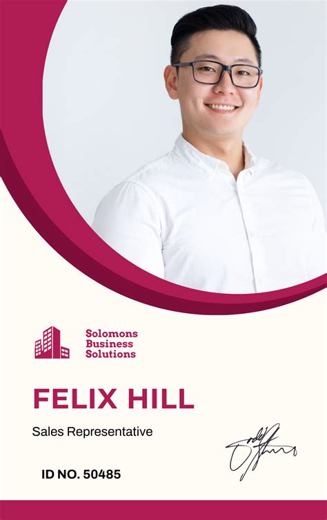 Free Wallet Id Card Template To Edit Online