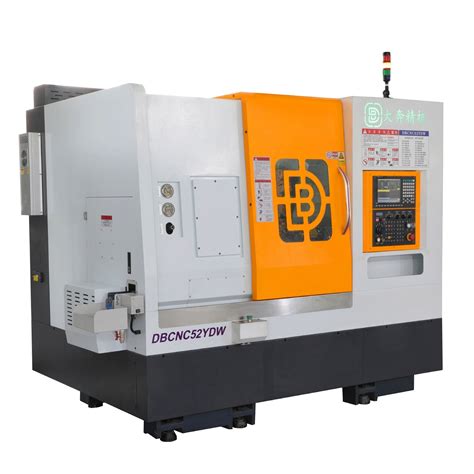 Power Turret Tail Top Turning And Milling Compound Machine CNC Lathe With High Precision And