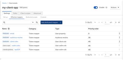 Positioning Of Client Mappers · Issue 17744 · Keycloakkeycloak · Github