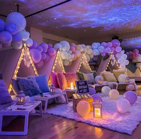 Sleepover Birthday Party Ideas Camp Sleepover Party Glamping