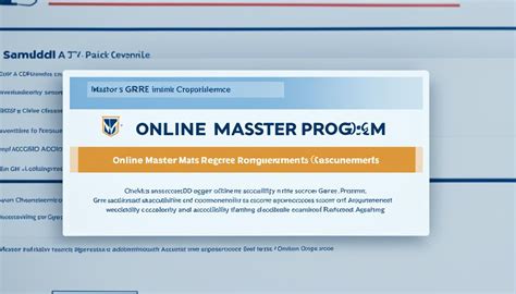Top Online Masters Degree Programs Without Gre Requirements The Continents States University
