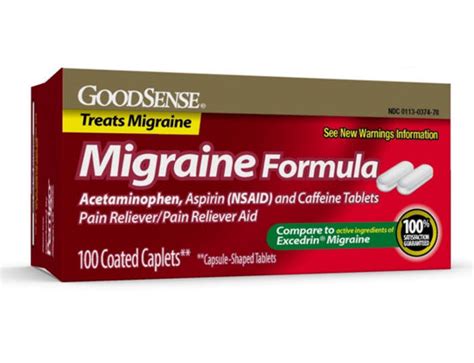 Highmark Wholecare Otc Store Migraine Formula Coated Caplets 100ct