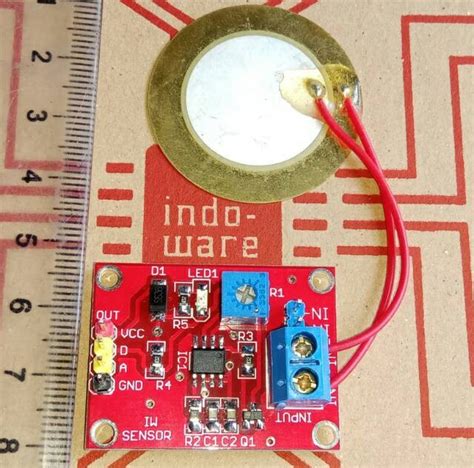 Jual Piezoelektrik Piezo Elektrik Sensor Getar Indo Ware Piezo Modul Module Kota Semarang