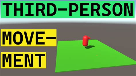 Third Person Movement Unity 3d Platformer Youtube