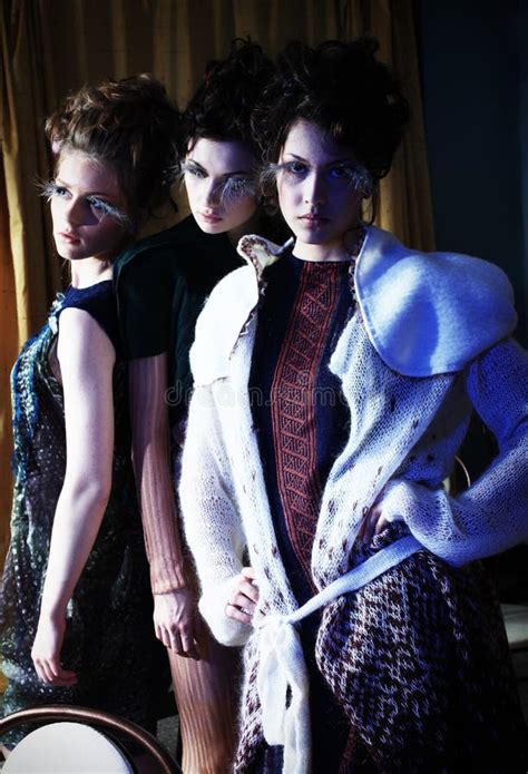 Three Models Stock Photo Image Of Interior Beautiful 14252030