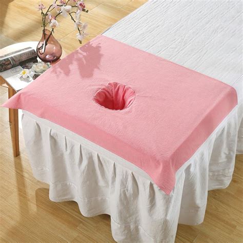 Comfortable Cotton Spa Half Massage Table Sheet Br Grandado