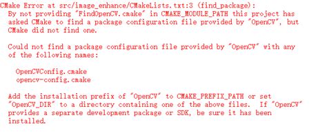 error in cmake could not find a package configuration file provided by