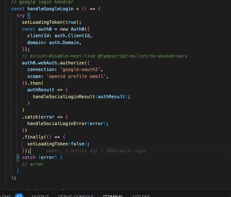 User Cancelled The Auth In Android On Google Login Feature Issue Auth React Native