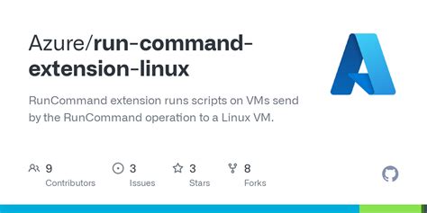 Github Azurerun Command Extension Linux Runcommand Extension Runs