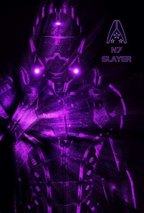 N7 Slayer Neon Poster By Redliner91 On Deviantart