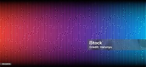 다채로운 디지털 칩 회로 보드 시스템 배경 첨단기술 및 기술 개념 디자인 벡터 일러스트 레이 션 배경 주제에 대한 스톡 벡터 아트 및 기타 이미지 Istock