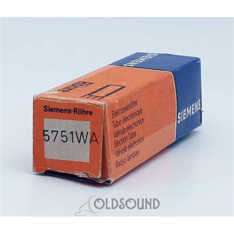 5751wa Siemens Ecc83 12ax7 6057 E83cc B759 Valve Triode Audio Nosnib