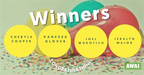 Winners Of Awais July Writing Contest