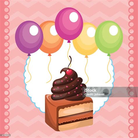 케이크 아이콘입니다 행복 한 생일 디자인입니다 벡터 그래픽 0명에 대한 스톡 벡터 아트 및 기타 이미지 0명 1 달콤한 음식 Istock