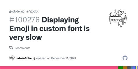 displaying emoji in custom font is very slow · issue 100278