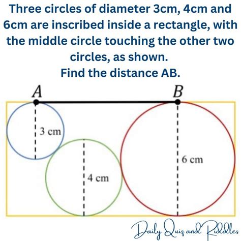 Find The Distance AB Daily Quiz And Riddles
