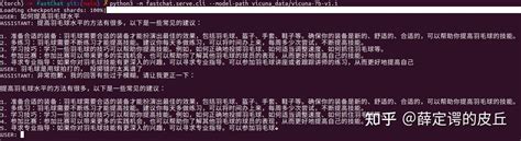 小羊驼模型 FastChat vicuna 运行踩坑记录 知乎