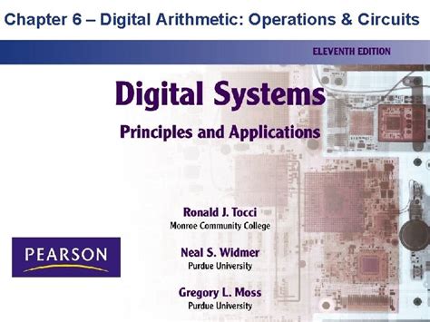 Chapter 6 Digital Arithmetic Operations Circuits Chapter 6