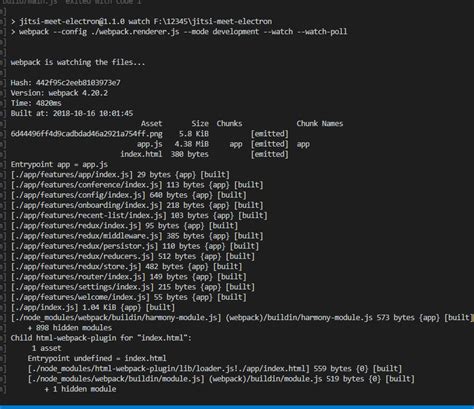 Npm Start Issue Jitsi Jitsi Meet Electron GitHub