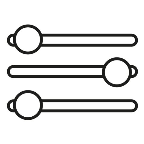 Options Parameters Settings Sliders Ui Icon