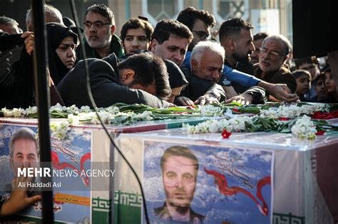 خبرگزاری مهر اخبار ایران و جهان Mehr News Agency مراسم تشییع شهیدان پناه تقی زاده و محمد