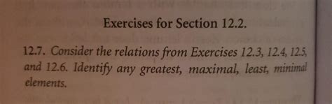 Solved Exercises For Section 12 2 12 7 Consider The Chegg Com