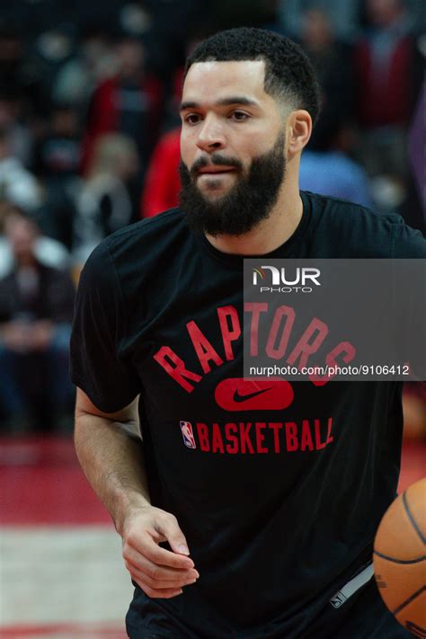 Fred Vanvleet 23 Of The Toronto Raptors During Warm Up Befo Editorial Photo 9106412